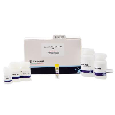 China Jogo Genomic de Kit Genomic Dna Isolation Micro do isolamento do ADN do reagente de laboratório da coluna da rotação à venda