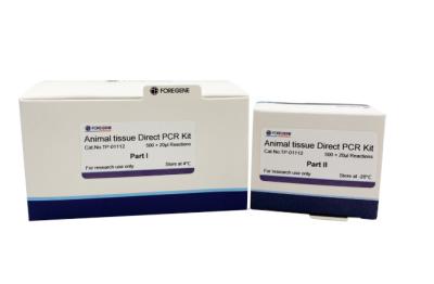 Cina Corredi diretti di PCR del tessuto animale del reagente di laboratorio che eseguono PCR direttamente dal tessuto animale senza purificazione priore del DNA in vendita