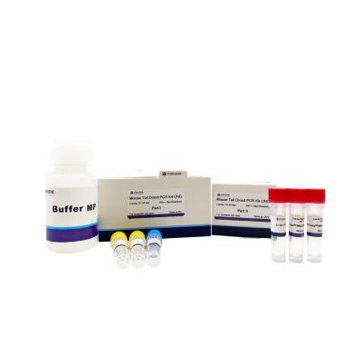 Cina La biologia molecolare ha ottimizzato i corredi-UNG diretti di PCR della coda del topo del sistema di PCR per la PCR diretta del topo facendo uso del tessuto del topo in vendita