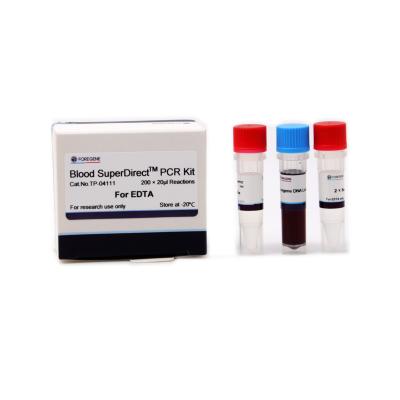 Cina Corredi diretti eccellenti di PCR del sangue del reagente di laboratorio facendo uso di intero sangue anticoagulated con gli ED in vendita