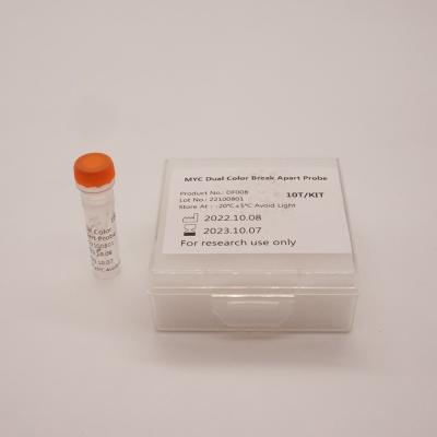 Cina MYC Dual Color Break Apart Fish Probe Reagent per il gene MYC umano in vendita