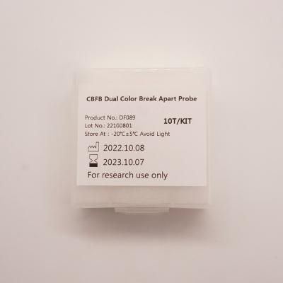 Cina Reagente di ibridazione in situ per fluorescenza CBFB Sonda separabile a doppio colore in vendita