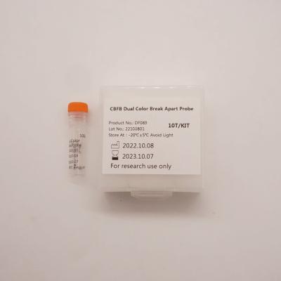 China Fluorescentie In Situ Hybridisatie Reagens CBFB Dual Color Break Apart Probe Te koop