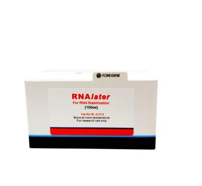 China mistura do PCR de RNAlater dos jogos do isolamento do RNA de 50ml 100ml 100ml×4 à venda