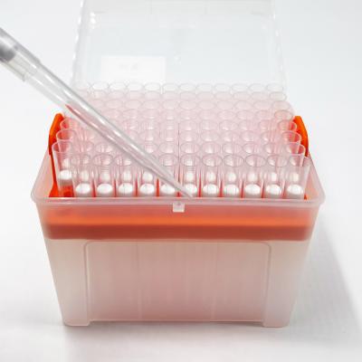 Cina Punte trasparenti 10ul della pipetta del polipropilene di FOREGENE a 1250ul in vendita