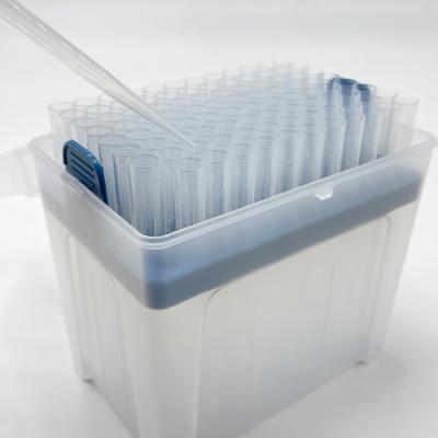 Cina La pipetta filtrata universale fornisce di punta la RNAsi 1250ul/dnasi che le 96 punte libere imballano 50 pacchetti in vendita