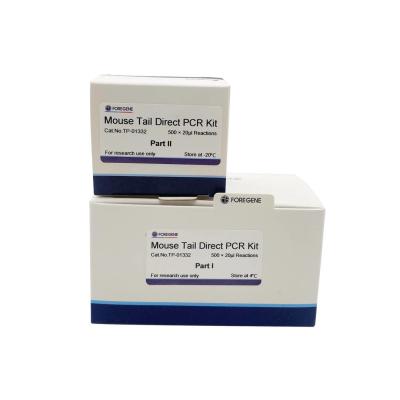 China Van de de Muisstaart van de laboratoriumreagens PCR Kit By de Directe Kolom van DNA slechts zonder RN-aseverontreiniging Te koop