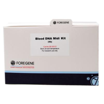 Cina Colonna di rotazione di elevata purezza del corredo dell'estrazione del DNA del sangue del reagente di ricerca del laboratorio in vendita