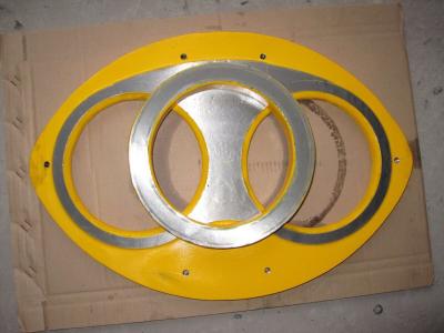 China wear plate and cutting ring for sale