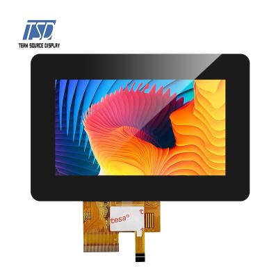 Cina Esposizione dell'interfaccia 280nits TFT LCD di RGB con risoluzione a 4,3 pollici 480x272 di PCT in vendita