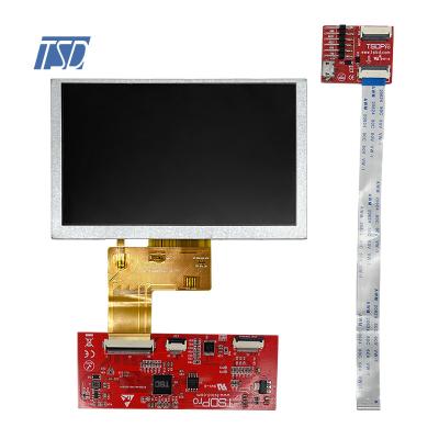 China UART-de Vertoningsmodule 800x480 Hmi van Interface Capacitieve Tft Lcd 5 Duim Te koop