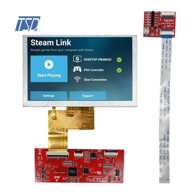 China RTP 800x480 de Interface van de de Vertoningsmodule HMI UART van 5 Duimtft Lcd Te koop