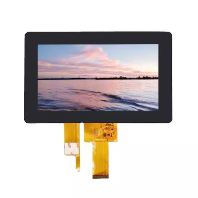 中国 TTL RGB 24bit インターフェイス OTD9960 OTA7001 Tft Lcd ディスプレイ 800x480 7 インチ 販売のため
