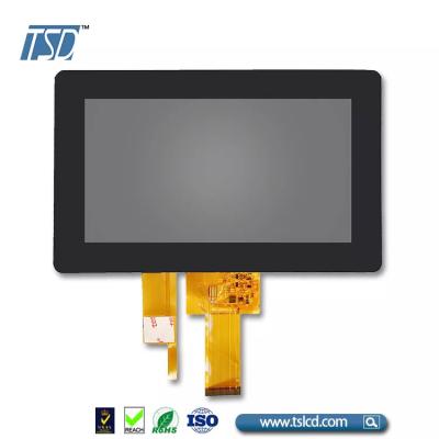 China Interface TTL RGB de 24 bits OTD9960 OTA7001 Display LCD TFT 800 x 480 7 polegadas à venda