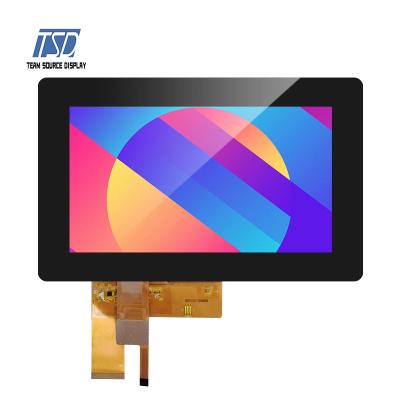 China Módulo de pantalla LCD TFT estándar TSD 7 pulgadas 450 liendres 800x480 RGB con panel táctil en venta