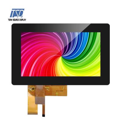 China Módulo de pantalla LCD TFT estándar TSD 7 pulgadas 450 liendres 800x480 RGB con panel táctil en venta