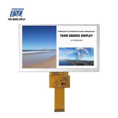 China Aduana del TSD liendres 800x480 PN TST070MIWN-10 del módulo 1000 de la exhibición del CTP TFT LCD de 7 pulgadas en venta