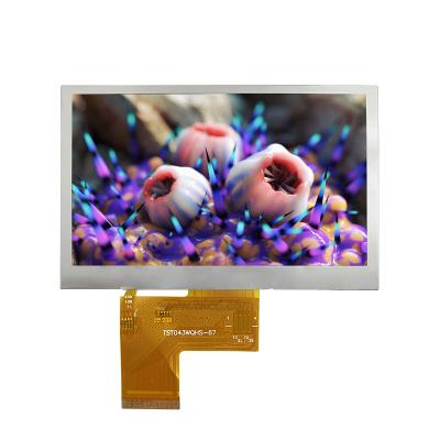 China Pantalla LCD TFT de resolución 480x272 de 4,3 pulgadas con interfaz RGB en venta
