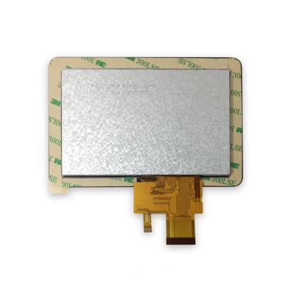 China 800x480 LCD Vertoning met CTP (FT5336) 12 Uur 12LEDs TN de Vertoning van 5,0 duimtft lcd Te koop