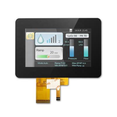 China het de Modulescherm van 480x272 4.3inch TFT LCD met CTP, 12 Uur, ST7282, de Vertoning van RGB-24bit TN Te koop