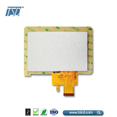 Cina Risoluzione a 5 pollici dell'affissione a cristalli liquidi 800x480 del tft con il pannello di tocco capacitivo in vendita