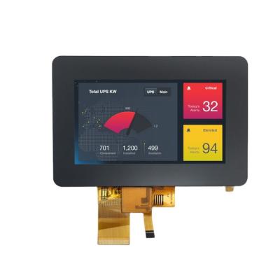 Chine module d'affichage à cristaux liquides de tft de 4,3 points de pouce 480x272 avec l'écran tactile de P-chapeau à vendre