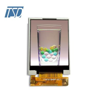 Cina Luminosità a 1,8 pollici Cd/M2 di risoluzione 300 di Spi 128x160 del modulo dell'affissione a cristalli liquidi di Tft in vendita