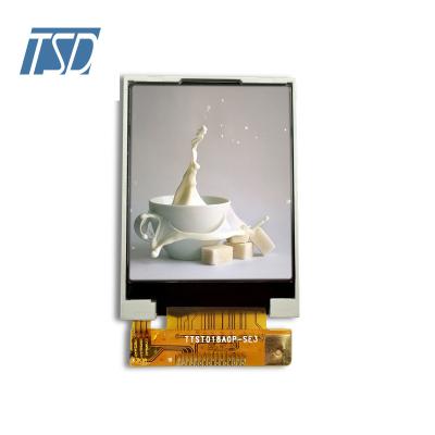 Cina Luminosità a 1,8 pollici Cd/M2 di risoluzione 300 di Spi 128x160 del modulo dell'affissione a cristalli liquidi di Tft in vendita