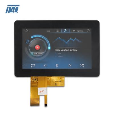 Cina Touch screen a 7 pollici dell'OEM Hdmi, lampadina capacitiva dell'esposizione 60mA 22.4V dell'affissione a cristalli liquidi in vendita