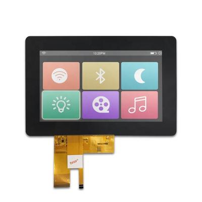 Cina Superficie industriale Lumiannce del modulo 800x480 450nits di TFT LCD anabbagliante in vendita