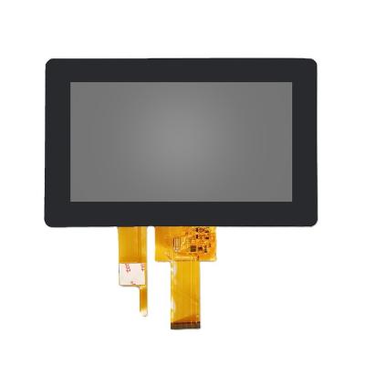 Cina 7 interfaccia capacitiva di RGB di luminosità del modulo 800x480 800cd/M2 di TFT LCD in vendita