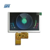 China Transflective  5 Inch Tft Lcd Display Sunreadable RGB Interface 6H Viewing Angle for sale