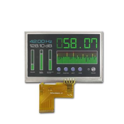 中国 4.3インチのTft Lcdのタッチ画面は480x272高い明るさ16LEDsを表示する 販売のため