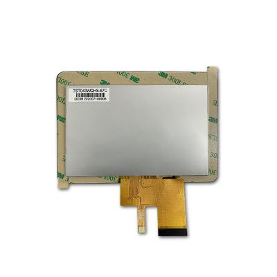 China visualização ótica de tela táctil de 900cdm2 TFT LCD, exposição FT5316 CTP de 4,3 Tft à venda
