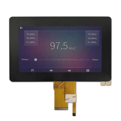 Cina Touch screen capacitivo a 7 pollici 1024x600 con il vetro di IPS dell'interfaccia di 24bit RGB in vendita