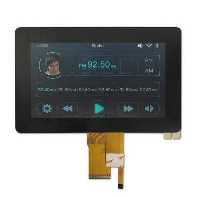Cina Touch screen capacitivo a 7 pollici 1024x600 con il vetro di IPS dell'interfaccia di 24bit RGB in vendita