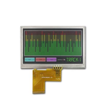 China RGB Vertoning van 24bit 4,3 Tft Lcd, 480x272 Tft en Ips Vertoning 650 Cd/M2 Te koop