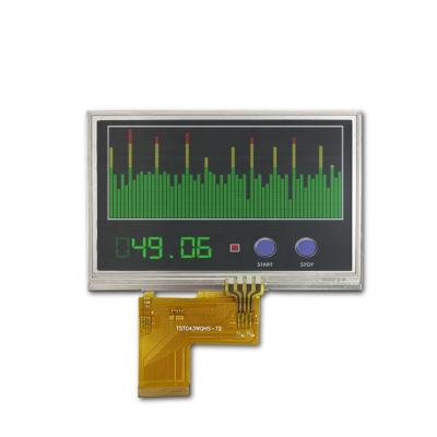 China RGB Vertoning van 24bit 4,3 Tft Lcd, 480x272 Tft en Ips Vertoning 650 Cd/M2 Te koop