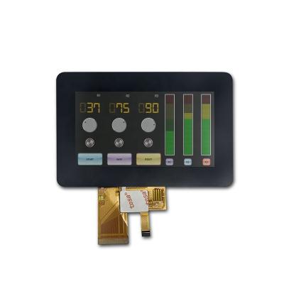 Cina Esposizione a 4,3 pollici 480x272 Dots Anti Glare ST7283 del touch screen di TFT LCD in vendita
