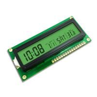 China 16x2 Graphic Lcd Module , STN Monochrome Lcd Panel ST7066-0B Driver for sale