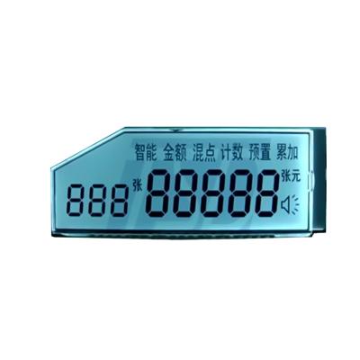 China FSTN tela LCD personalizada, COF 7 segmento LED display esteira à venda