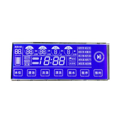 China Modo HTN 4 dígitos de tela LCD personalizada de sete segmentos para máquina de distribuição de combustível à venda