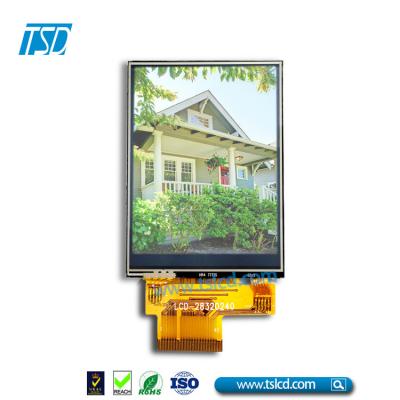 Cina visualizzazione LCD a 2,8 pollici 280cd/m2 240x320 con l'interfaccia di MCU in vendita