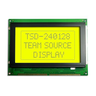 中国 240X128 STNの黄色く青く肯定的な穂軸のグラフィック モノクロLCDスクリーン表示モジュール 販売のため