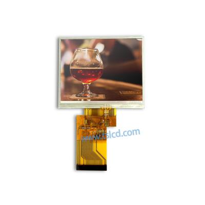 中国 3.5in ST7282A IC RGBインターフェイス450nits TFT LCD表示320x240 販売のため