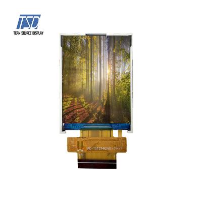 中国 2.4'' 240x320 400nits MCU SPI RGB Transmissive TFT LCD Module with ST7789V IC 販売のため