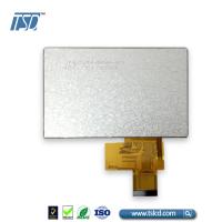 China 5'' 5 Inch 800xRGBx480 Resolution SPI Interface IPS TFT LCD Display Module for sale