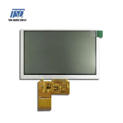 中国 5インチTTLインターフェイスIPS TFT LCDの表示モジュール800xRGBx480 販売のため