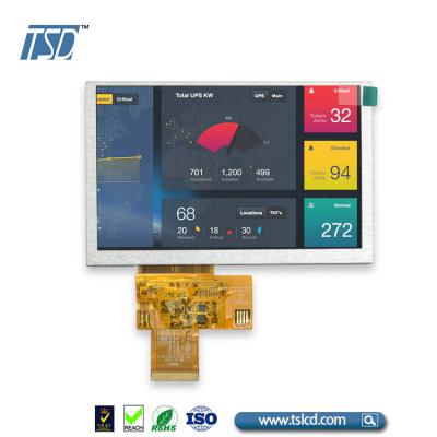 Chine affichage d'IPS TFT LCD d'interface de 800xRGBx480 LVDS 5 pouces à vendre