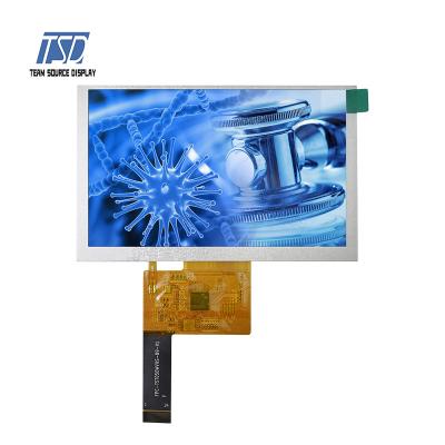 Cina pannello a 5 pollici di LCD di IPS dell'interfaccia di SPI di risoluzione 800x480 in vendita